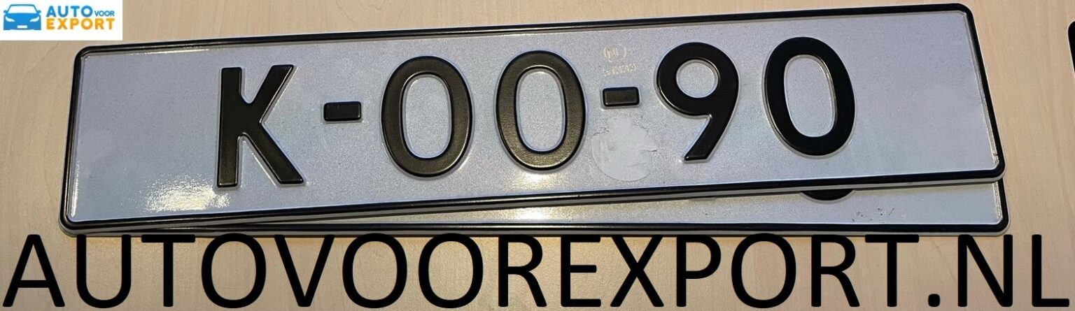 Tijdelijke Kenteken €119,95| 5 daags kenteken €225