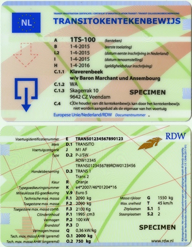 Wij kunnen uw transitokenteken namens u aanvragen.